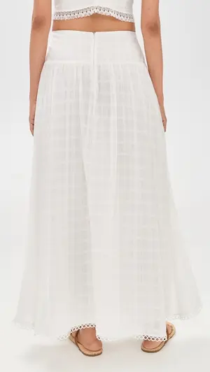 Peixoto Camila Skirt - Thatch White