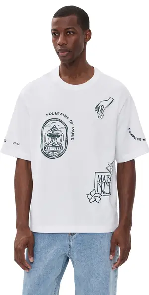 Maison Kitsune Stretch T-shirts For Men