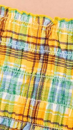 Solid & Striped The Mimi Shorts - Multi Plaid