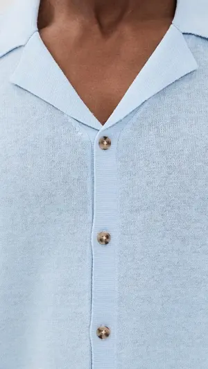 Onia Cotton Linen Camp Sweater