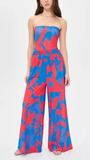 Eywasouls Malibu Seby Tropical Print Pants - Radiant Flora