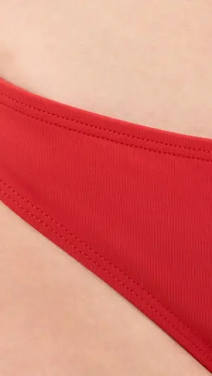 NILI LOTAN Bikini Bottom - Red