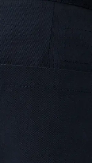 Universal Works Duke Pleated Trousers - Navy