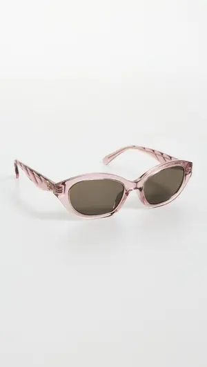 Tory Burch Kira Cateye Sunglasses - Transparent Pink