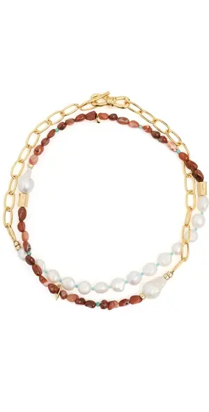 Lizzie Fortunato Agate Necklaces