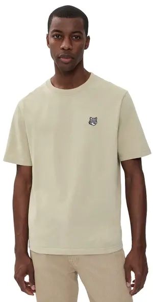 Maison Kitsuné Fox Head Comfort T-shirt - Tea Leaf