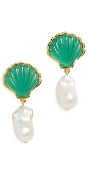 LIZZIE FORTUNATO Marina Drop Earrings - Multi