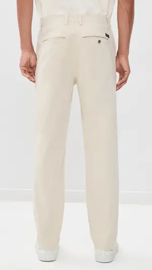 Ag Archie Straight Trouser Pants - Pumice