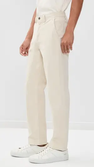 Ag Archie Straight Trouser Pants - Pumice