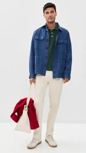 Ag Archie Straight Trouser Pants - Pumice