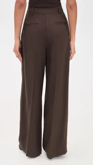 IRO PARIS Helis Trousers - Dark Brown