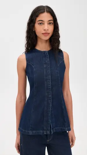 Joe's Jeans Seamed Denim Tunic