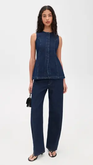 Joe's Jeans Seamed Denim Tunic