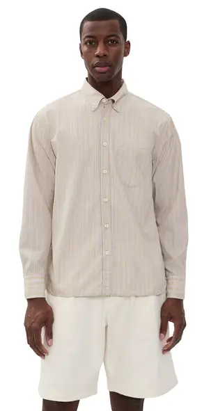 Universal Works Lazy Day Shirt - Sand