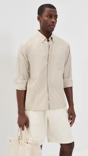 Universal Works Lazy Day Shirt - Sand