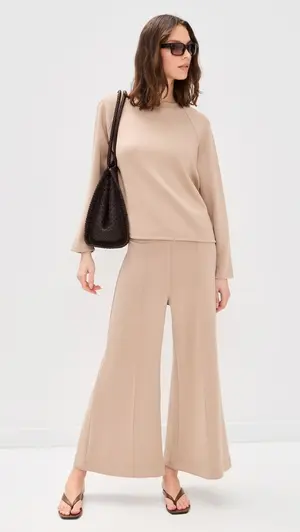 RIPLEY RADER Cropped Wide Leg Pants