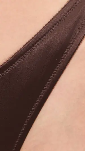 Lioness Lila Bikini Bottom - Chocolate