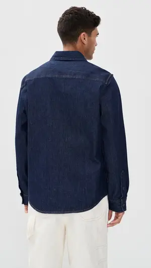 AMI Paris Raw Denim Shirt