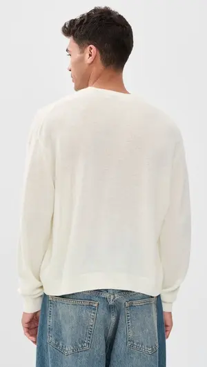 FRAME Cashmere Blend Crewneck Sweater