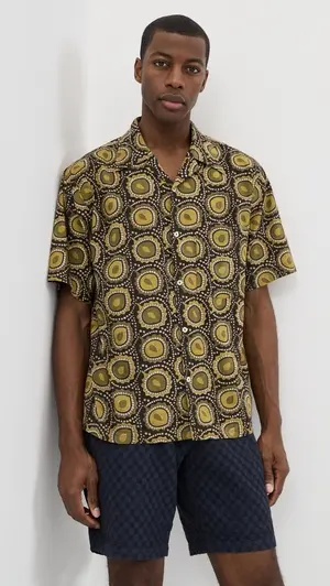 Universal Works Camp Shirt - Olive