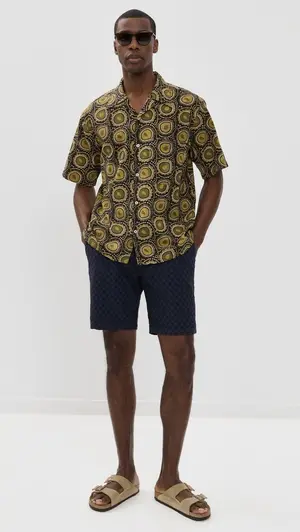 Universal Works Camp Shirt - Olive
