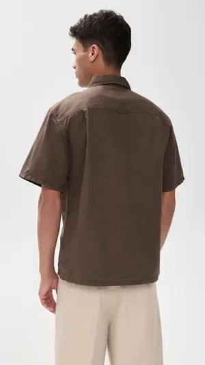KNICKERBOCKER Cotton Linen Shirt