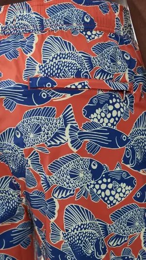 Onia Charles 5" Swim Trunks - Orange Multi