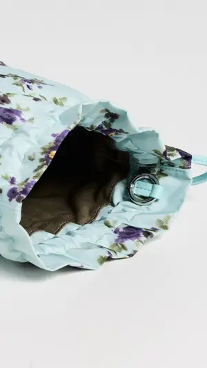 GANNI Printed Nylon Pouch