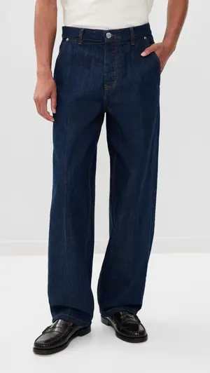AMI Paris Balloon Fit Jeans - Indigo