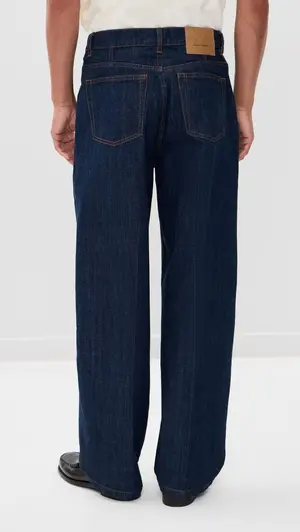 AMI Paris Balloon Fit Jeans - Indigo