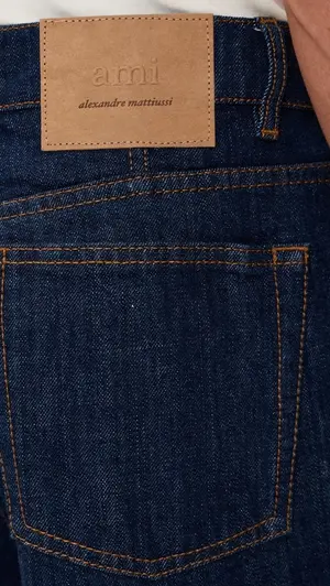 AMI Paris Balloon Fit Jeans - Indigo