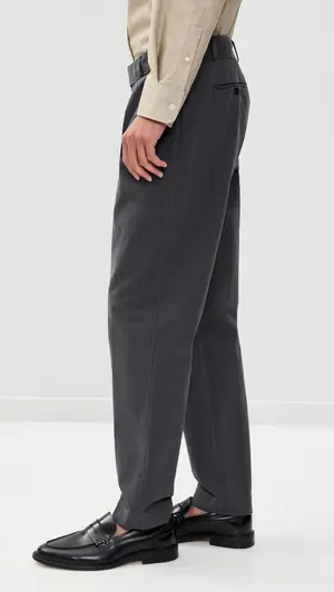 Officine Générale Pleated Twill Chino Pants