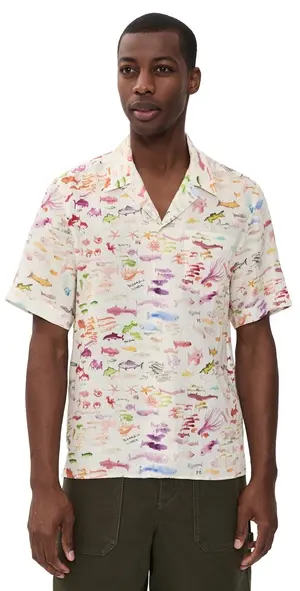 Vilebrequin Camp Collar Shirts For Men