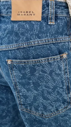 Isabel Marant Étoile Brinsa Straight Leg Jeans