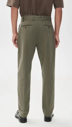 Officine Générale Pleated Twill Chinos