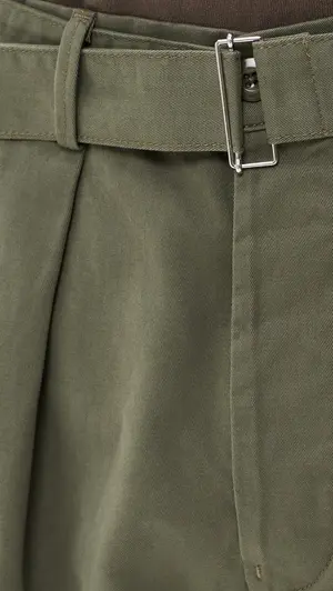 Officine Générale Pleated Twill Chinos