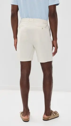 Onia Stretch Linen Shorts - Stone