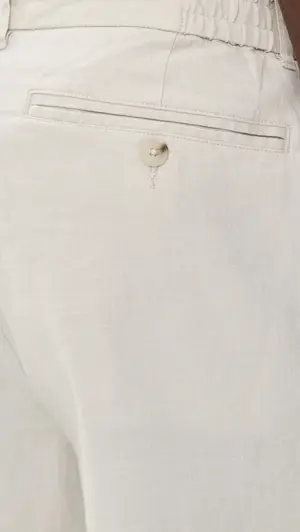 Onia Stretch Linen Shorts - Stone