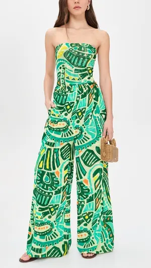 Eywasouls Malibu Seby Tropical Print Pants - Jungle Rhythm