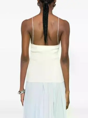 N°21 Ribbed Camisole With Contrast Trim