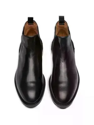 Officine Creative Silent Leather Chelsea Boots