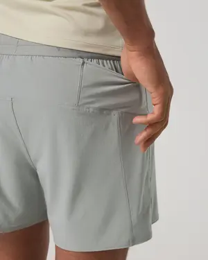 Vuori Terrain Lined 5" Shorts - Slate Rock