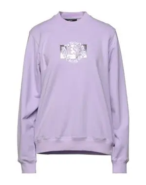 DIESEL® Cotton-elastane Sweatshirt - Purple