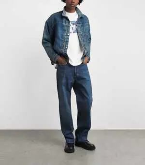 Junya Watanabe X Levi’s Distressed Denim Jacket - Purple
