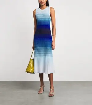 Maje Ombré-knit Maxi Dress