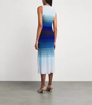 Maje Ombré-knit Maxi Dress
