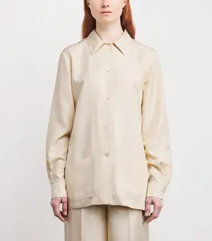 THE ROW Lucetta Silk Shirt