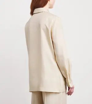 THE ROW Lucetta Silk Shirt