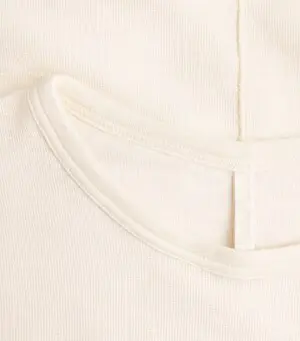 SUNFLOWER Organic Cotton Jagger Waffle T-shirt - Beige