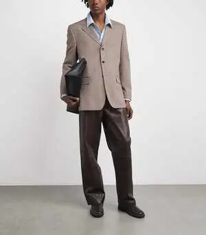 SUNFLOWER Linen-wool Show Blazer - Beige